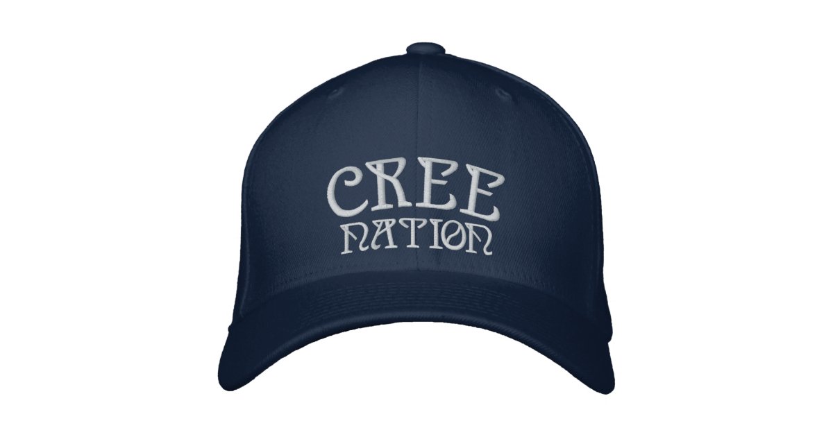 Cree Embroidered Baseball Cap Cree Nation Cap | Zazzle