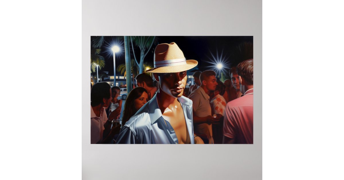 Cruising the hotel party scene poster | Zazzle