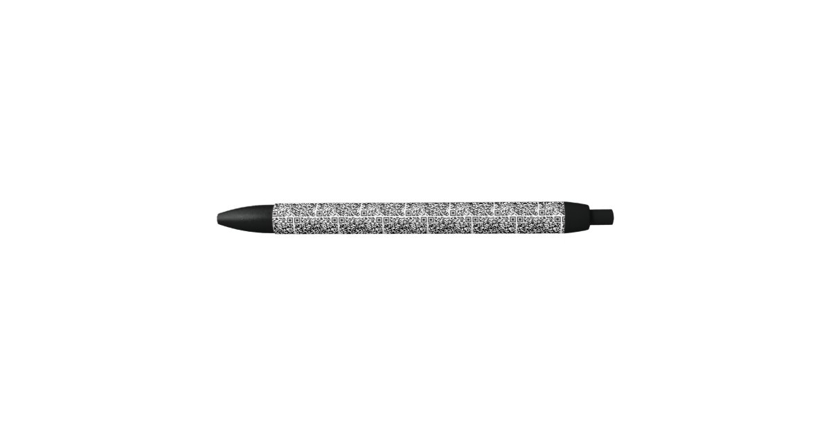 Custom QR Code Scan Info Your Own Design Pen | Zazzle