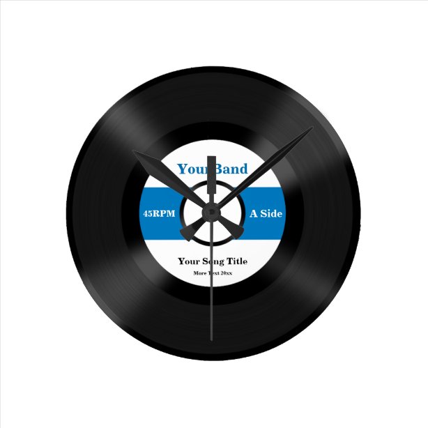 Musical Wall Clocks | Zazzle.ca