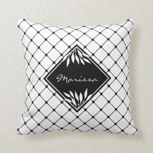 Modern Diamond Pattern Pillows & Cushions | Zazzle CA