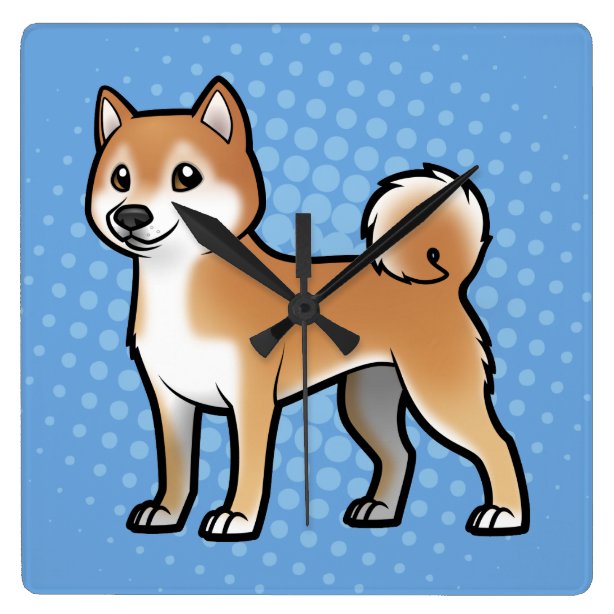 Cartoon Dog Wall Clocks | Zazzle.ca