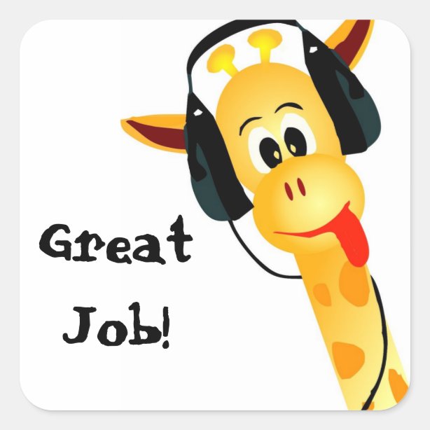 Great Job Stickers | Zazzle CA