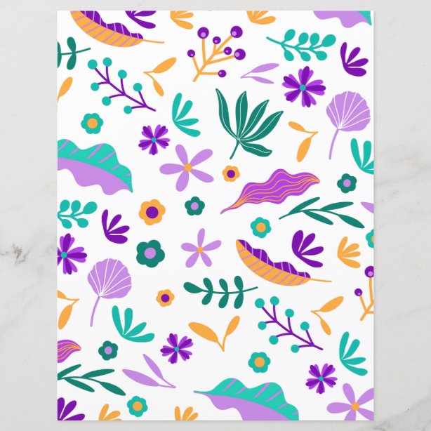 Cute Scrapbook Paper | Zazzle CA
