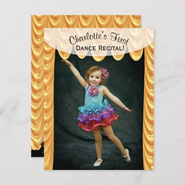 Performance Invitations | Zazzle CA