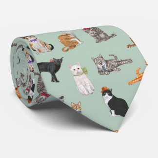 Cat Neckties - Cat Ties for Men | Zazzle Canada