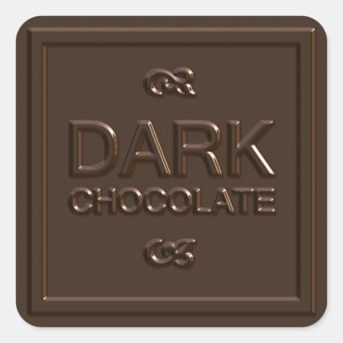 Chocolate Bar Stickers | Zazzle CA