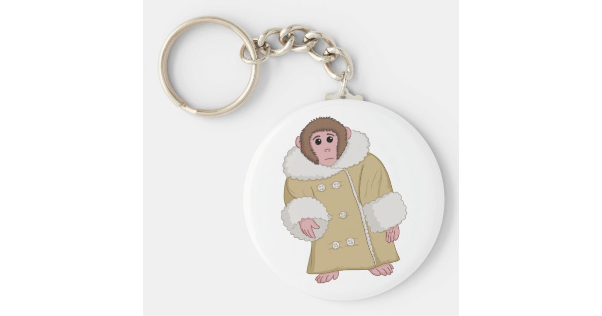 Darwin the Ikea Monkey Keychain | Zazzle.ca