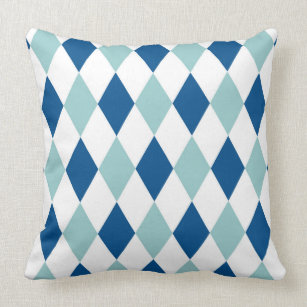 Modern Diamond Pattern Pillows & Cushions | Zazzle CA