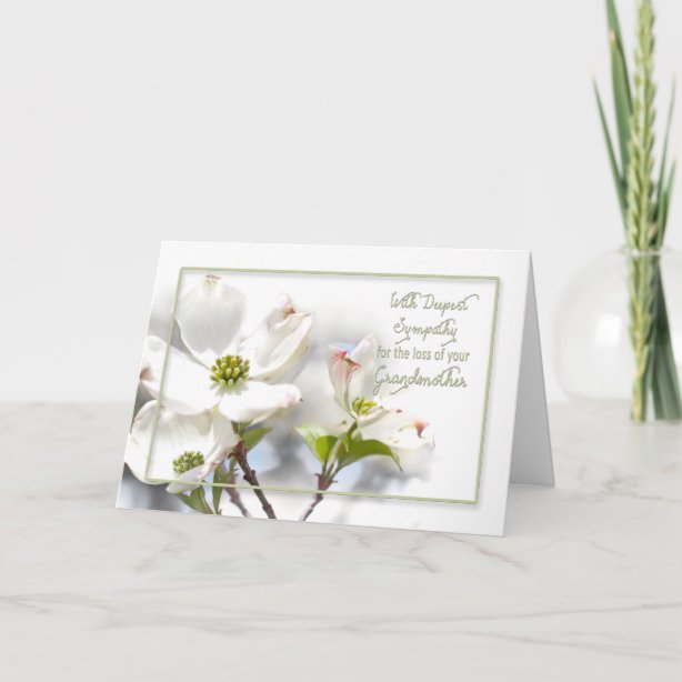 On The Death Of A Grandmother Sympathy Cards | Zazzle.ca