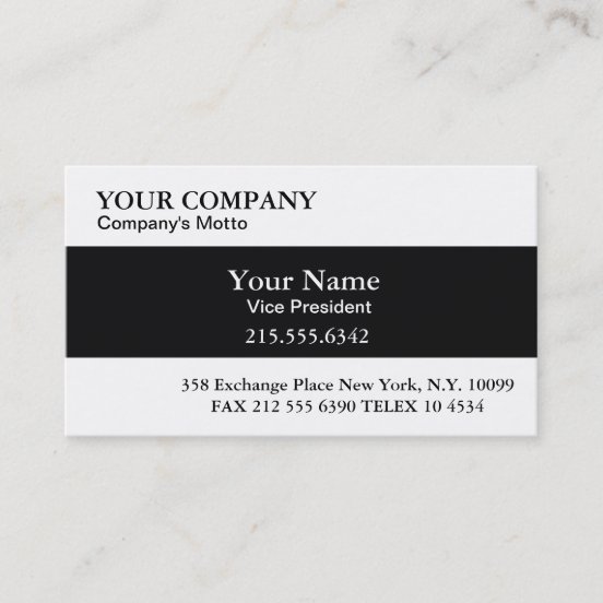 Vice President Business Cards & Profile Cards | Zazzle CA
