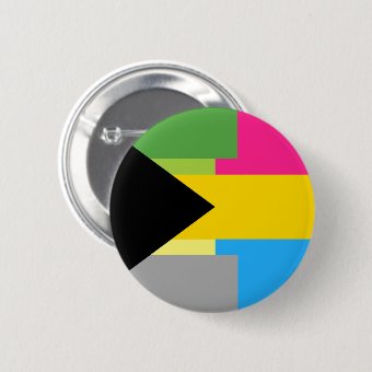 Demiromantic Pansexual Pin | Zazzle