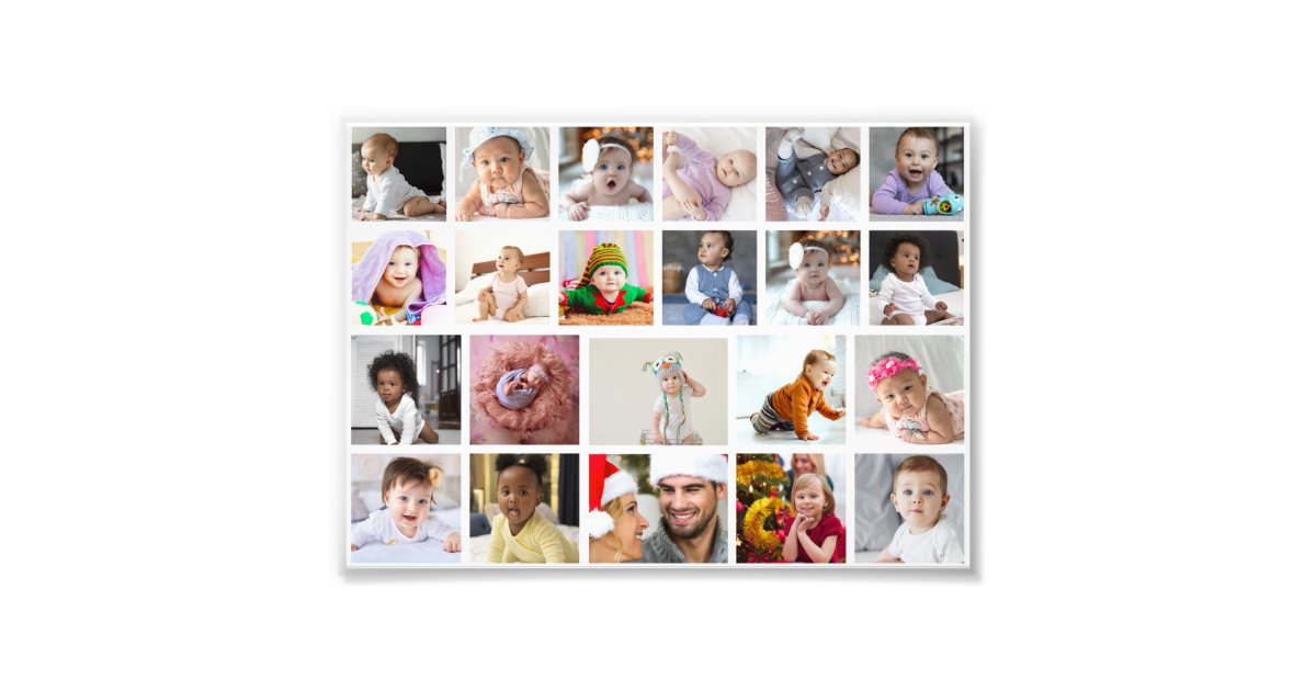 Design Your Own 22 Photo Collage | Zazzle