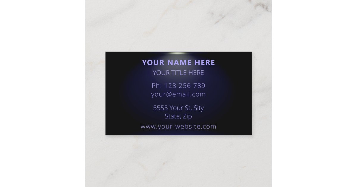Design Your Own Promotional Business Card | Zazzle