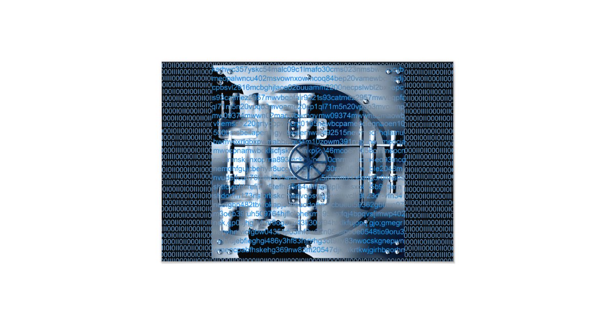 Digital encryption poster | Zazzle