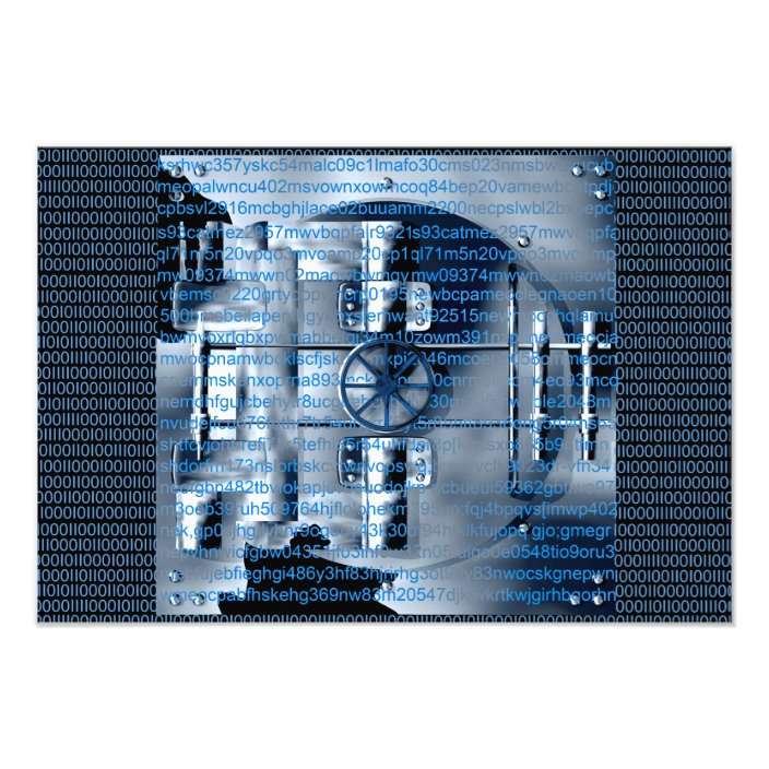 Digital encryption poster | Zazzle