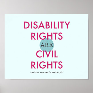 Disability Posters | Zazzle Canada