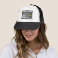 Do Not Be Stuck In Limbo Think Quantum Mechanics Trucker Hat | Zazzle