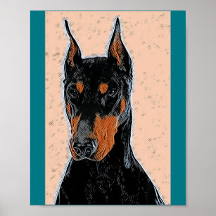 Doberman Posters, Prints & Poster Printing | Zazzle CA