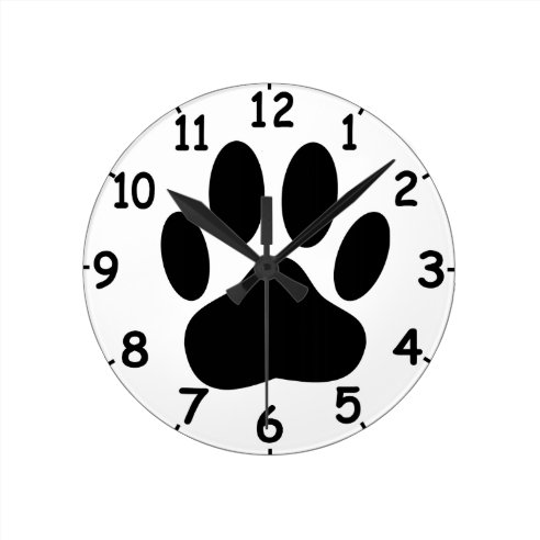 Cartoon Dog Wall Clocks | Zazzle.ca