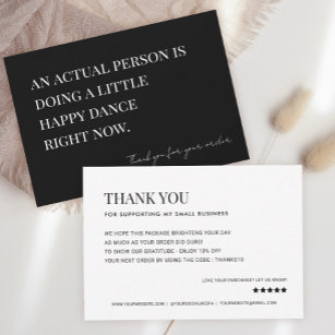 Professional Thank You Card Messages