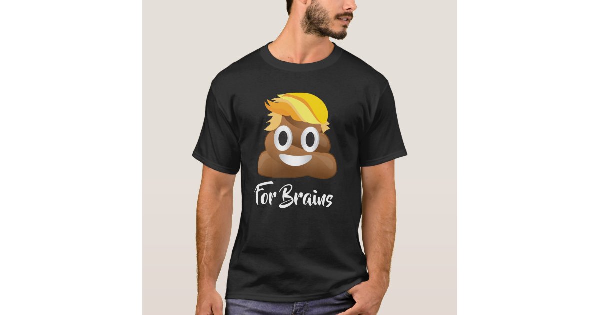 Donald Trump Poop Emoji t-shirt | Zazzle