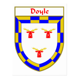 Doyle Family Crest Postcards, Doyle Family Crest Post Card Templates