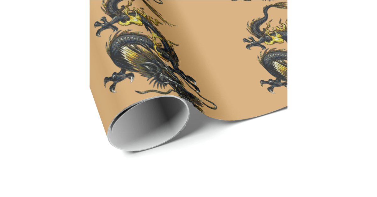 Dragon Wrapping Paper | Zazzle