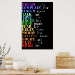 Dream poster | Zazzle