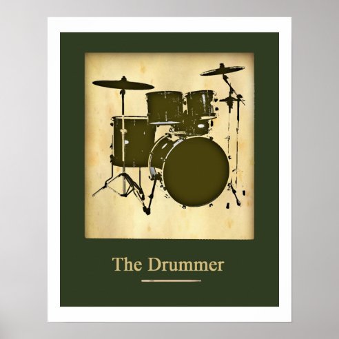 Drummer Posters, Prints & Poster Printing | Zazzle CA