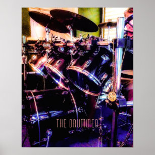 Drummer Posters, Prints & Poster Printing | Zazzle CA