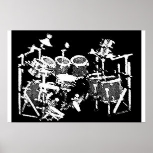Drummer Posters, Prints & Poster Printing | Zazzle CA