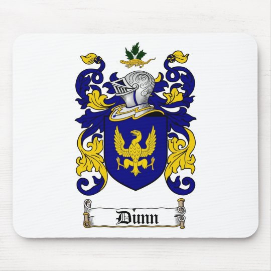 DUNN FAMILY CREST - DUNN COAT OF ARMS MOUSE PAD | Zazzle.ca
