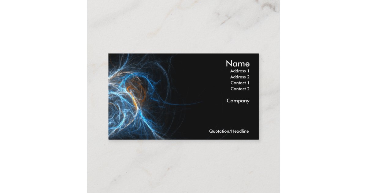 Electric Business Cards | Zazzle