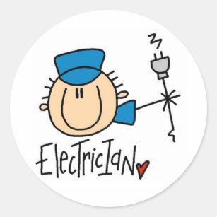 Electrician Stickers | Zazzle CA