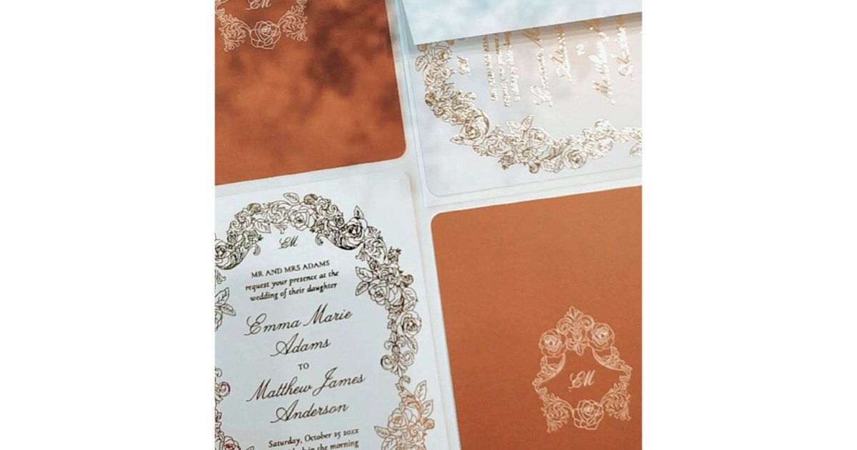 Elegant Baroque Crest Monogram Wedding | Zazzle