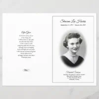 Lds Funeral Program Template Elegant LDS Funeral Program Flyer