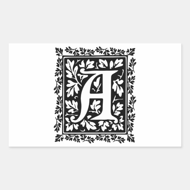 Medieval Monograms Stickers | Zazzle CA