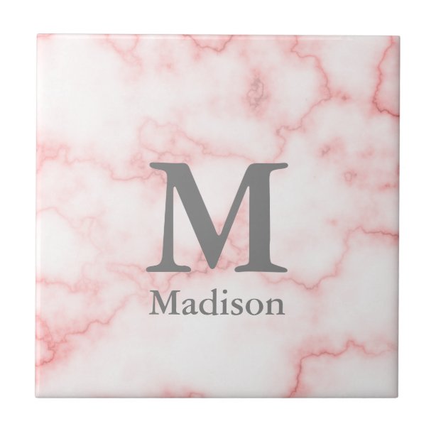 Monogram Decorative Ceramic Tiles | Zazzle.ca