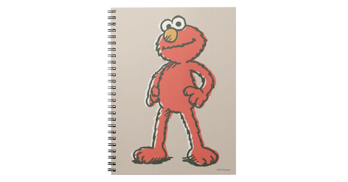Elmo Vintage Notebook | Zazzle