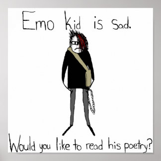 Emo Posters | Zazzle Canada