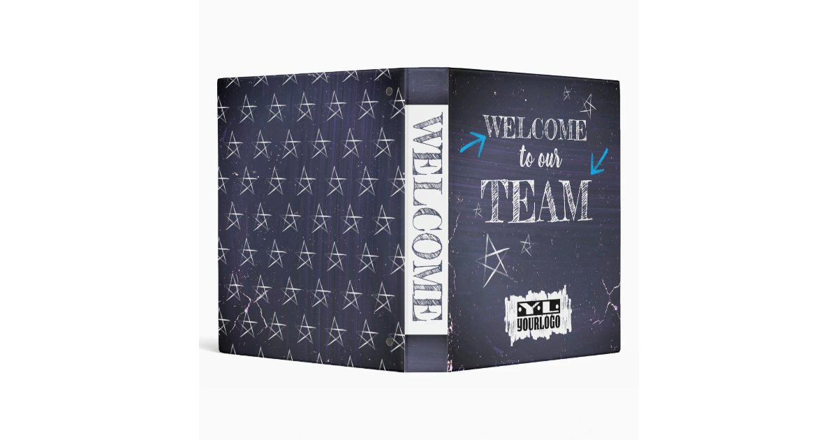 Employee orientation onboarding training welcome 3 binder | Zazzle