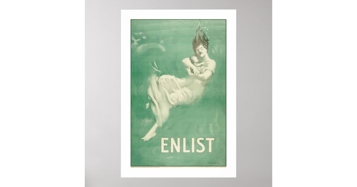 Enlist Poster | Zazzle