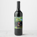 Enticing Natural Wine Grapes Label | Zazzle