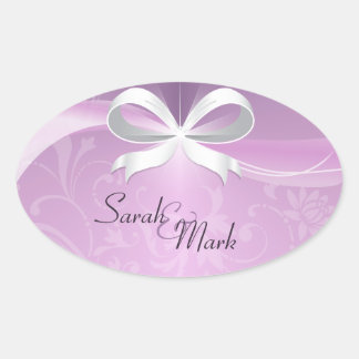 Purple Ribbon Stickers, Purple Ribbon Custom Sticker Designs