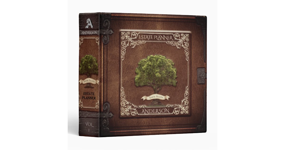 Estate and Trust Planner Binder | Zazzle