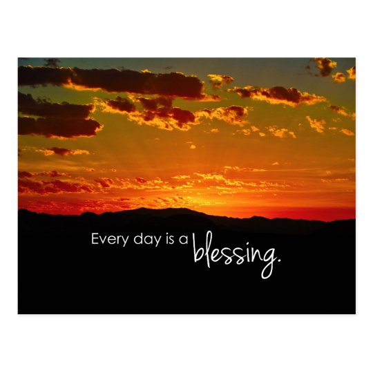 Every Day is a Blessing Postcard | Zazzle.ca