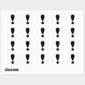 Exclamation Point Sticker | Zazzle