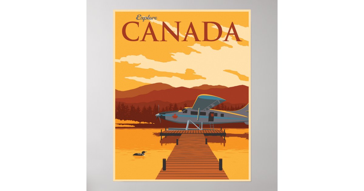 Explore Canada! Poster | Zazzle
