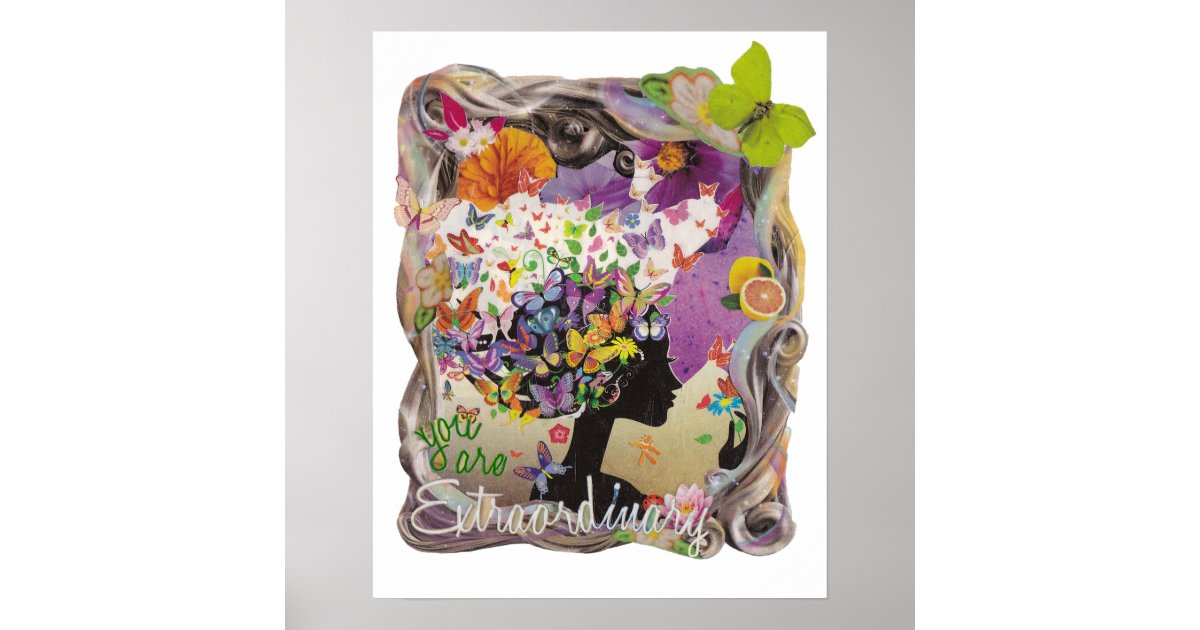 Extraordinary, Motivational Poster, Inspirational Poster | Zazzle